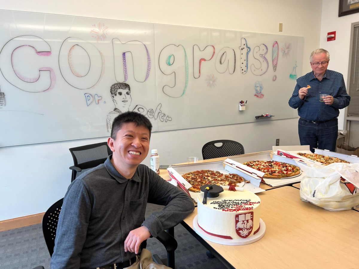 Congratulations Dr. Peter Yang! – ROSNER LABORATORY
